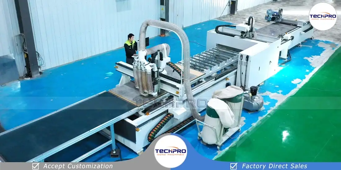 2025 Affordable CNC Wood Furniture Production Line for Cabinet Making - TECHPRO®