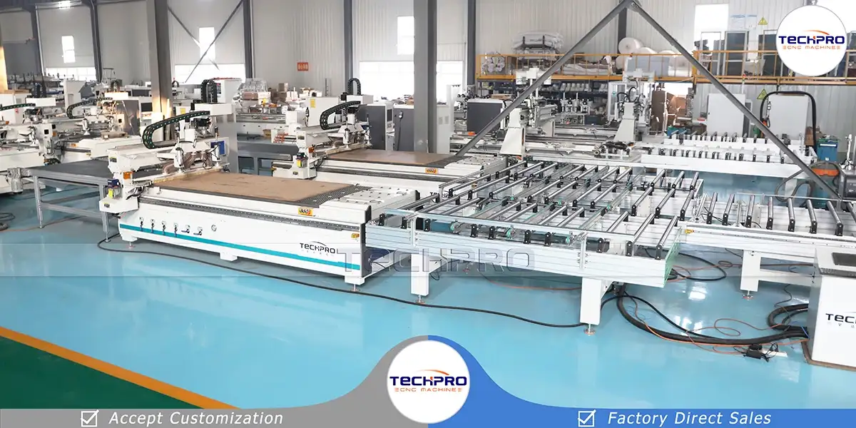 2025 Best CNC Router Furniture Production Line One-To-Two for Sale ...