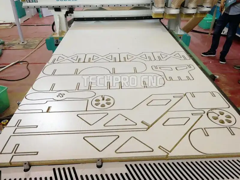 4×8 CNC Router Table with An Affordable Price for Sale - TECHPRO