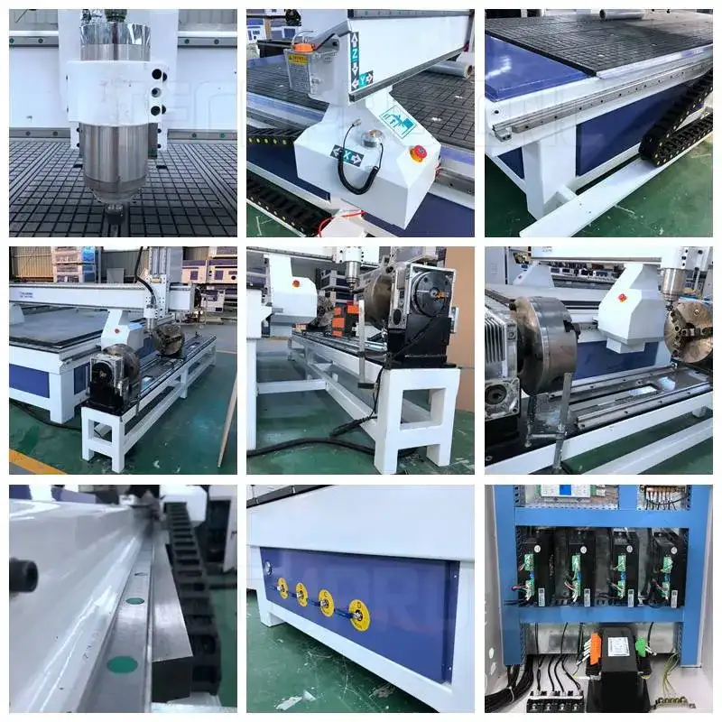 4 Axis CNC Wood Router for Sale TPM1325R - TECHPRO®