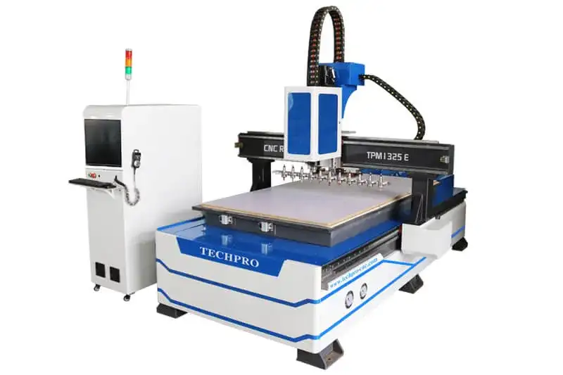 ATC CNC Wood Router with Automatic Tool Changer - TECHPRO®