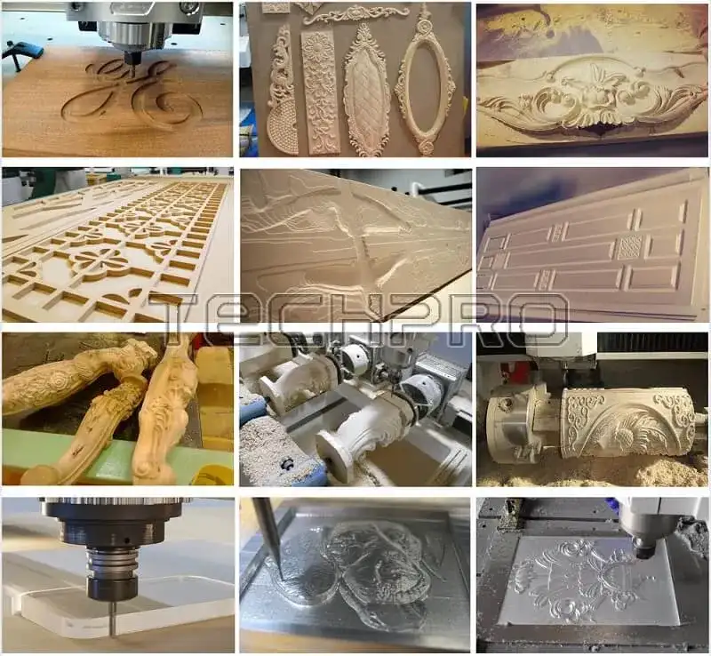 ATC CNC Wood Router with Automatic Tool Changer - TECHPRO®