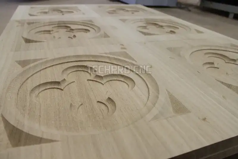 Affordable 3 Axis CNC Wood Router with 4 Spindles - TECHPRO®