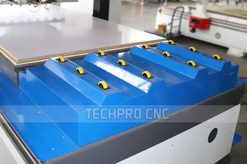 Affordable 3 Axis CNC Wood Router with 4 Spindles - TECHPRO®