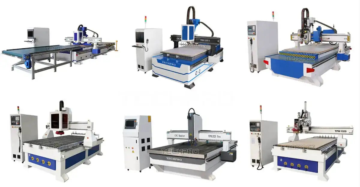 ATC Woodworking CNC Router with Drilling Bank for Sale