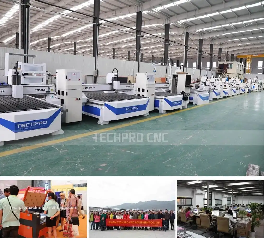 Affordable 4x8 CNC Wood Router TPM1325 for Sale - TECHPRO®