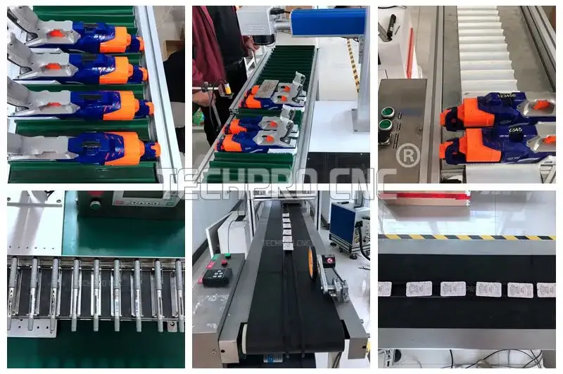 2025 Flying Laser Marking Machine with Conveyor Belt for Sale