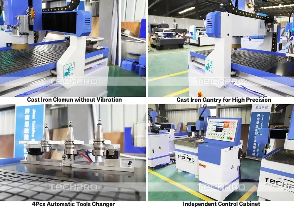 2025 廉價休閒 CNC 木工雕刻機出售 - TECHPRO®