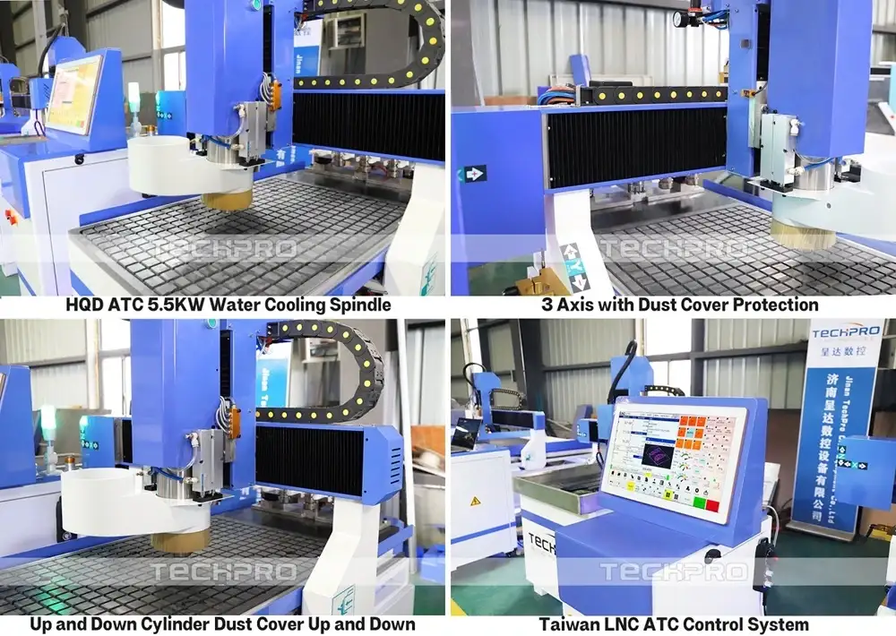 2025 Smart Small CNC Wood Router for Sale - TECHPRO®