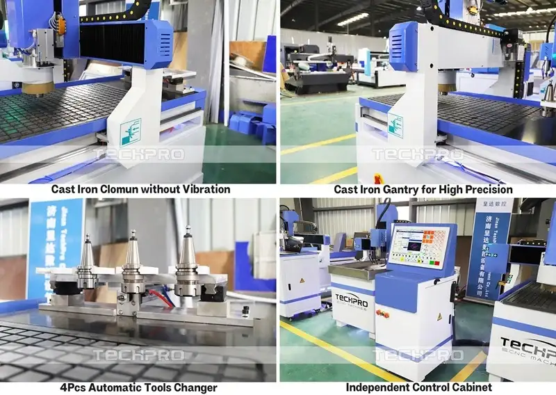 2025 Smart Small CNC Wood Router for Sale - TECHPRO®