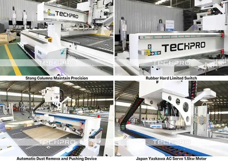เครื่อง CNC สำหรับทำตู้ที่มีกำไรในปี 2025 สำหรับขาย - TECHPRO®