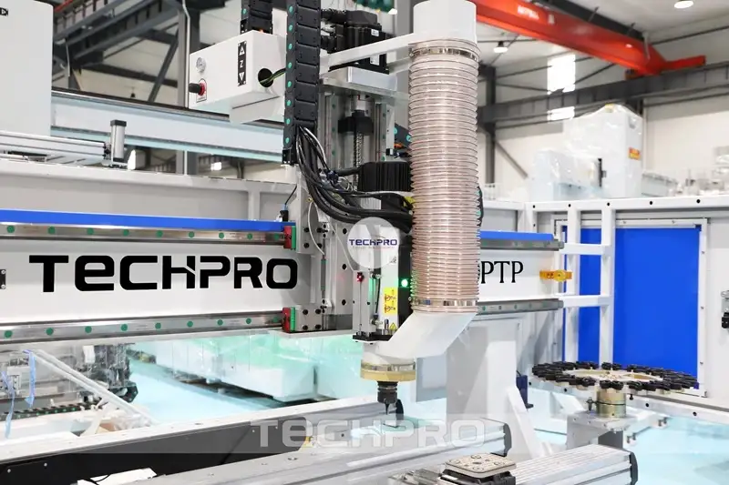 Industrial CNC Machine 5x10 with Dual ATC Kits - TECHPRO®